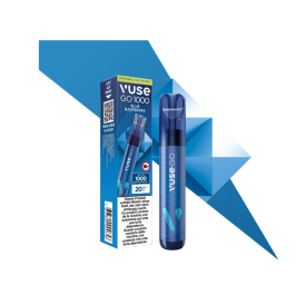 Vuse GO 1000 Blue Raspberry | Einweg-E-Zigarette | Vuse