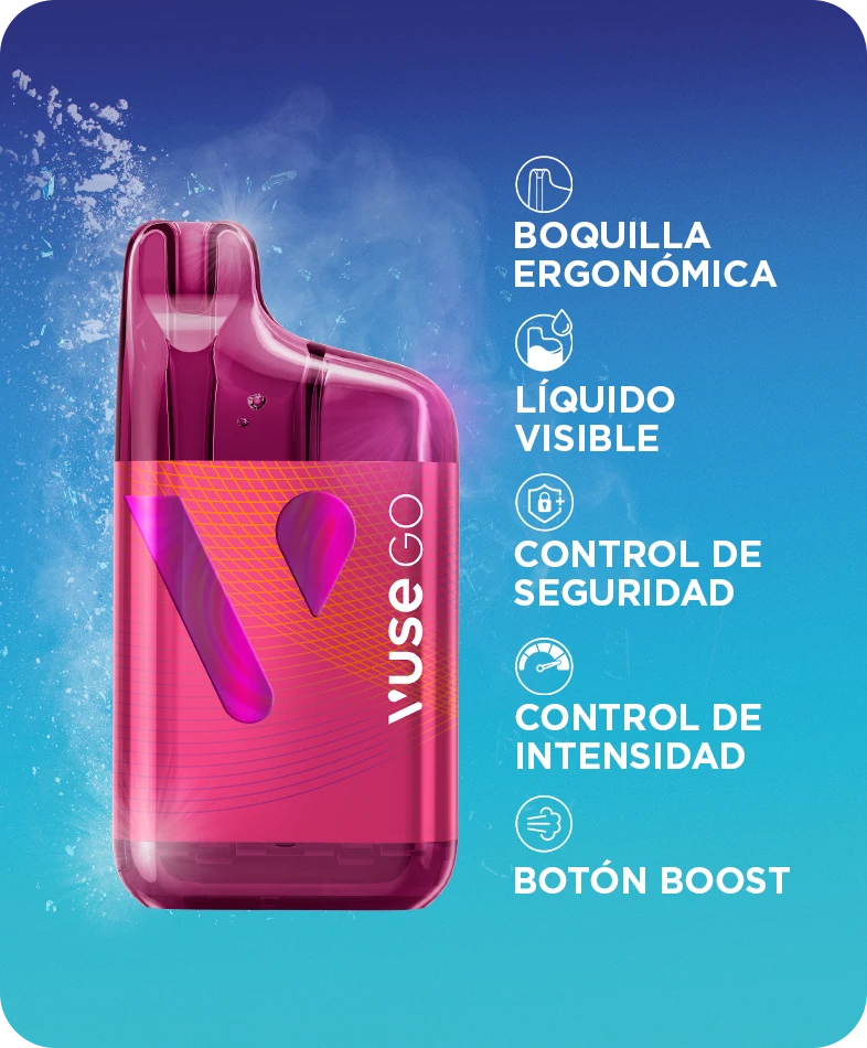 VAPORIZADORES VUSE GO 5000 - Hasta 5.000 puffs