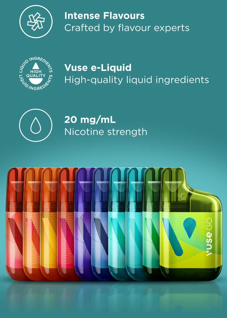 Discover our new Vuse GO disposable vapes with Boost Mode