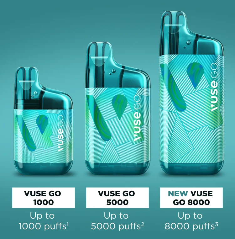 Discover our new Vuse GO disposable vapes with Boost Mode