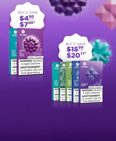 Vuse Vape Pods | eLiquid Fruit Flavours | Vuse Canada