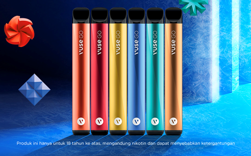 Nikmati VUSE rokok elektrik terbaik tanpa ribet