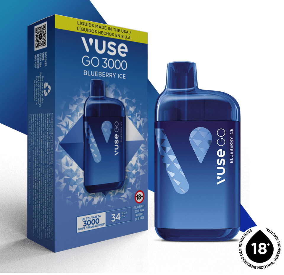 Vuse Go 3000 | Vape desechable con hasta 3000 puffs