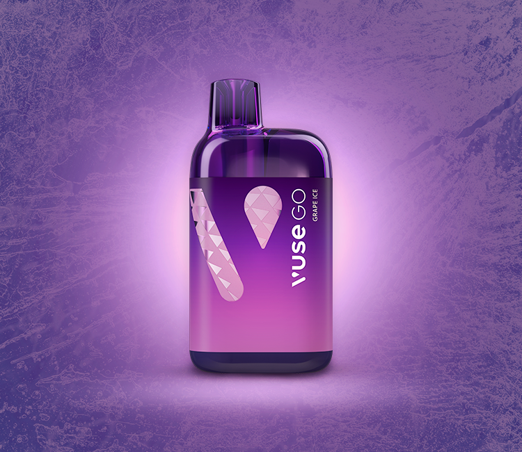 Vuse Go 5000 Grape Ice - Vape Descartable 5000 Puffs | Vuse
