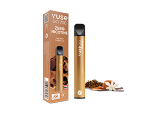 Vuse GO 700 Creamy Tobacco | Disposable Vape | Vuse