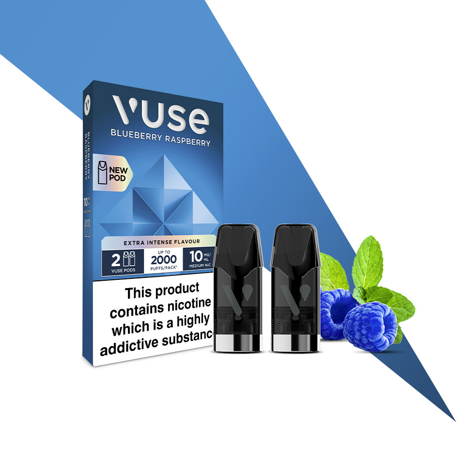 Blue Raspberry| Extra Intense Flavour Pods | Free Delivery