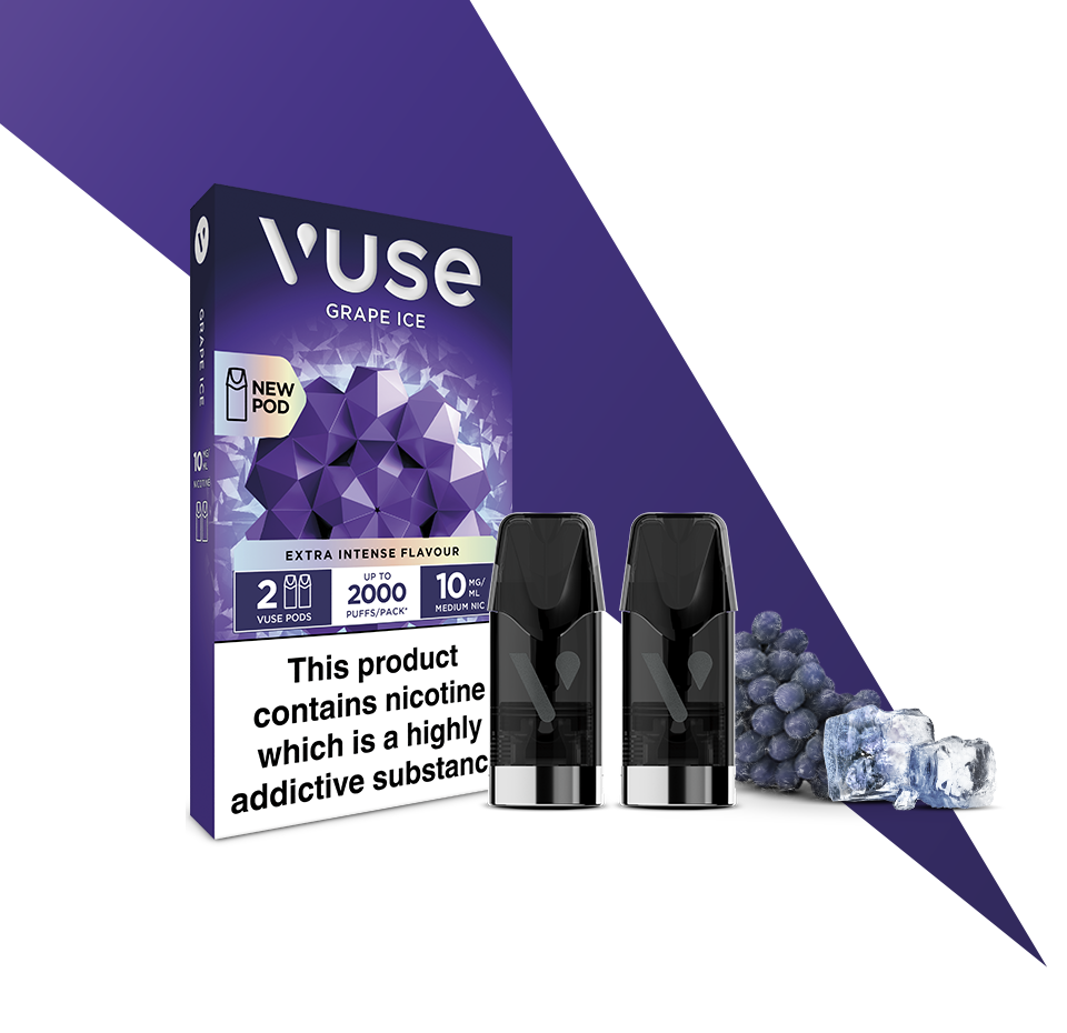 Grape Ice | Extra Intense Flavour Pods | Free Delivery