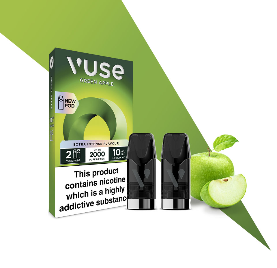 Apple Sour| Extra Intense Flavour Pods | Free Delivery