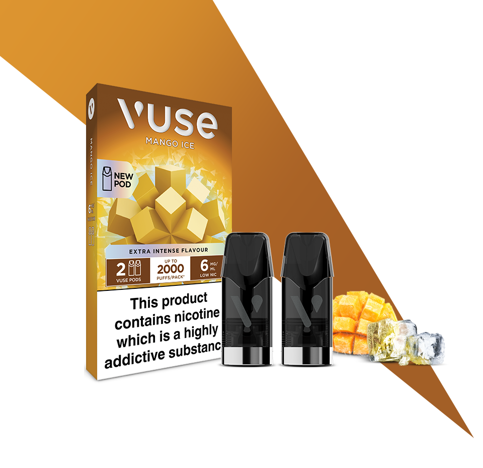 Mango Ice | Extra Intense Flavour Pods | Free Delivery