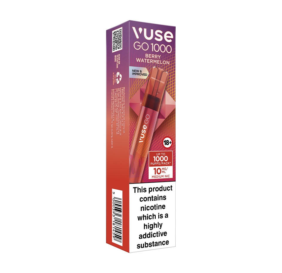 Vuse GO 1000 Berry Watermelon | Disposable Vape Pen | Vuse UK