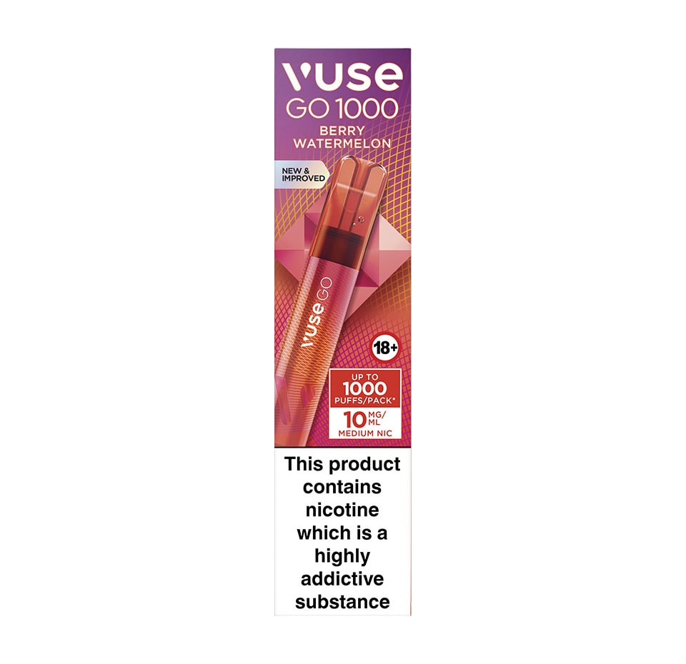 Vuse GO 1000 Berry Watermelon | Disposable Vape Pen | Vuse UK