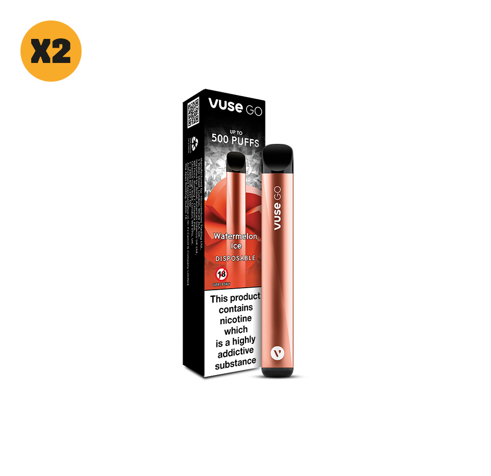 Vuse ePod 12mg & Vuse Go 10mg Watermelon Ice Bundle