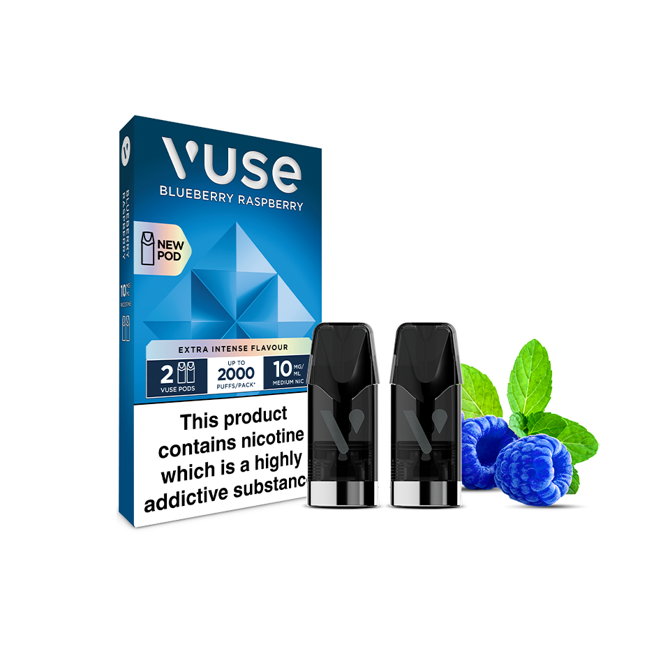 Blue Raspberry| Extra Intense Flavour Pods | Free Delivery