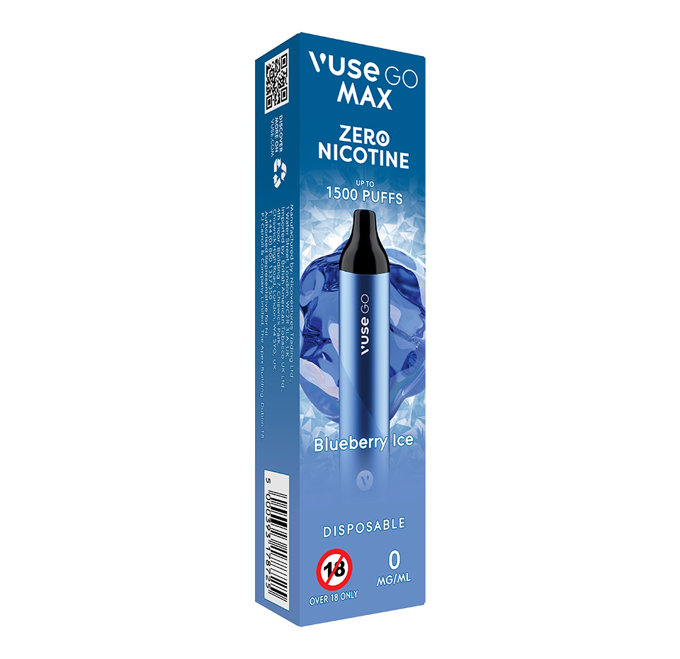 Vuse GO Max Blueberry Ice| Disposable Vape | Vuse
