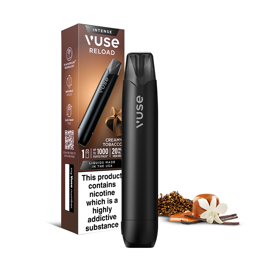Vuse Reload Creamy Tobacco|Pre-filled Pod Vape Kits|Vuse UK