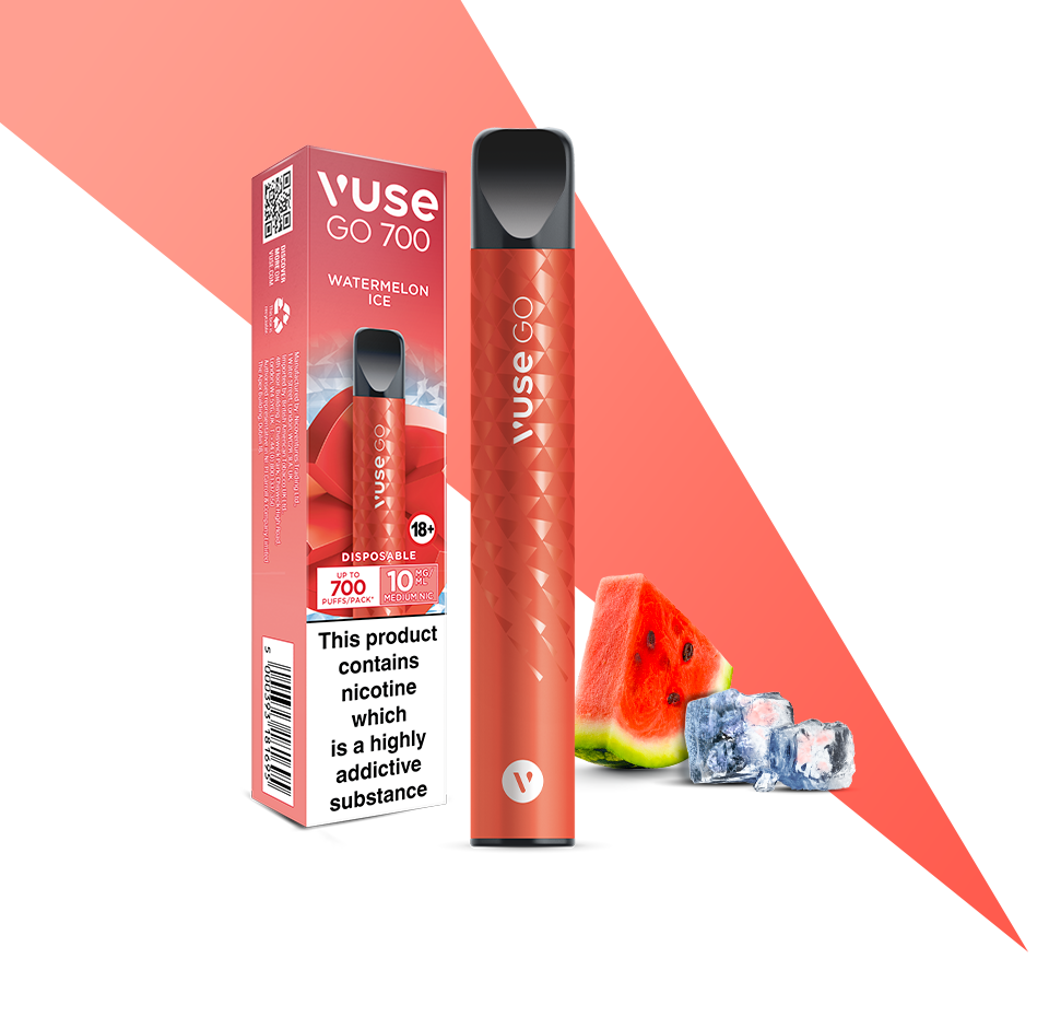 Vuse GO 700 Watermelon Ice | Disposable Vape | Vuse