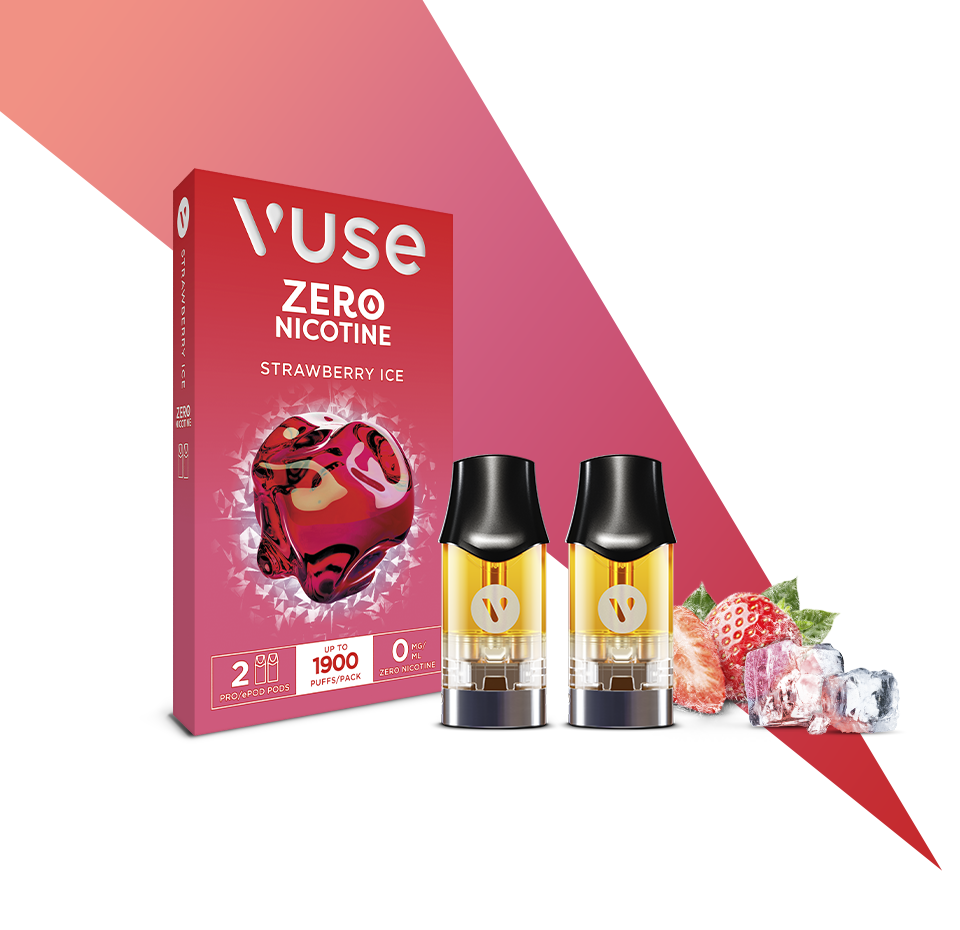 Strawberry Ice Vuse Pro | Nic Salts E-Liquid | Vuse UK
