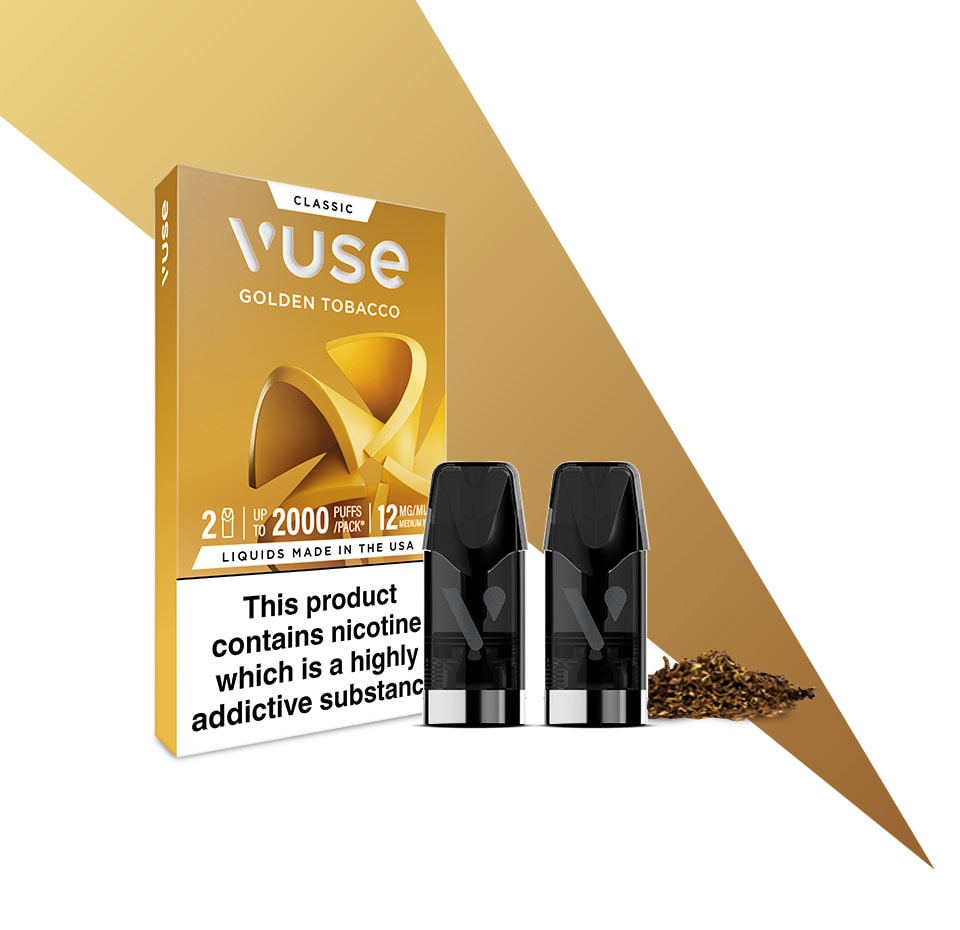 Vuse Golden Tobacco Classic Flavour Pods