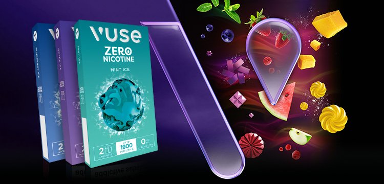 Nicotine Free Vapes & Vape Pods 0mg | Vuse UK