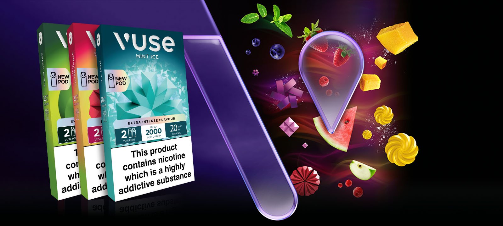 Vape Pods | Pre-Filled Vape Pods | Free Delivery | Vuse UK