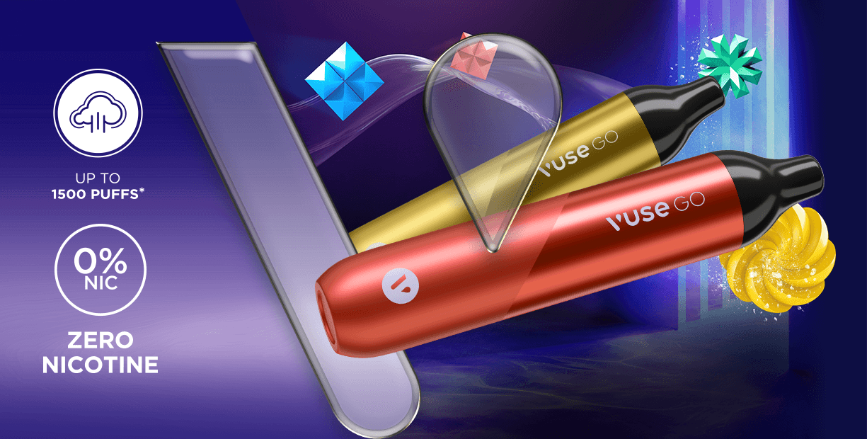 Vuse Go Max | Nicotine-Free Disposable Vapes | Vuse UK