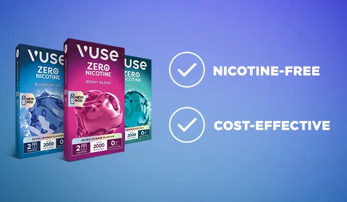 Nicotine Free Vapes & Vape Pods 0mg | Vuse UK