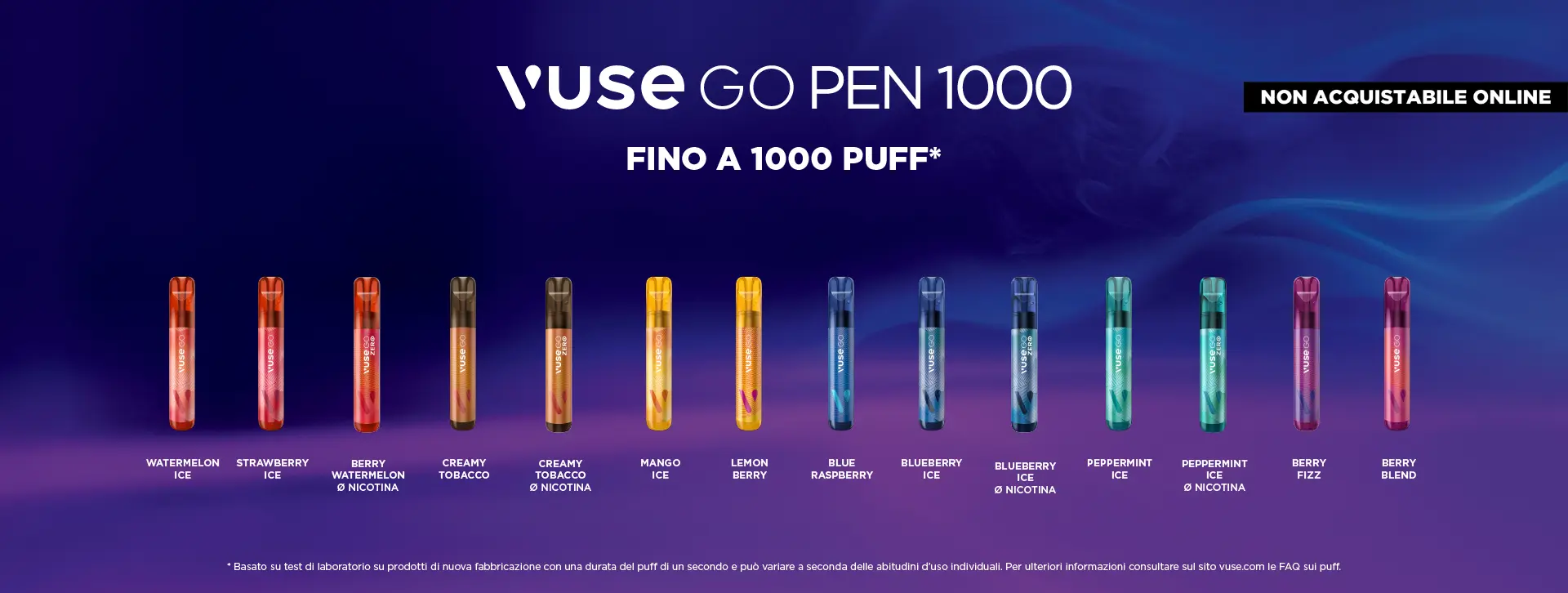 Vuse GO Pen 1000 Creamy Tobacco 0 mg/ml