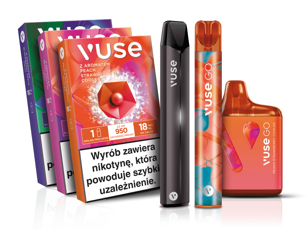 Vuse - e-papierosy ️ , wkłady i liquidy | Vuse