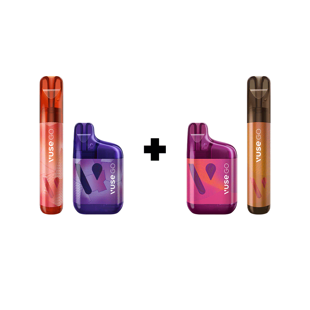 4 dispozitive VUSE GO 1000 la pret de 2 | VUSE GO