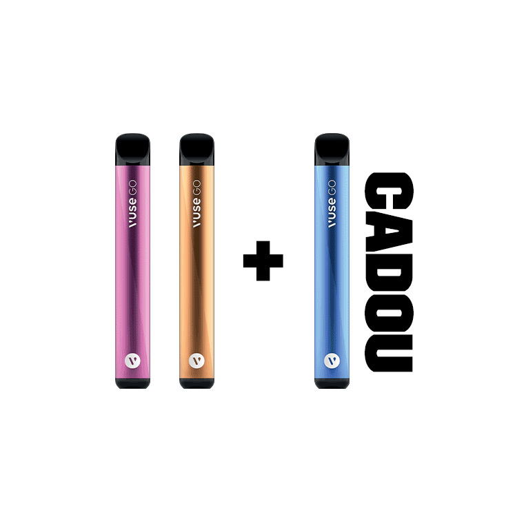 Ofertă două dispozitive Vuse GO + 1 dispozitiv cadou