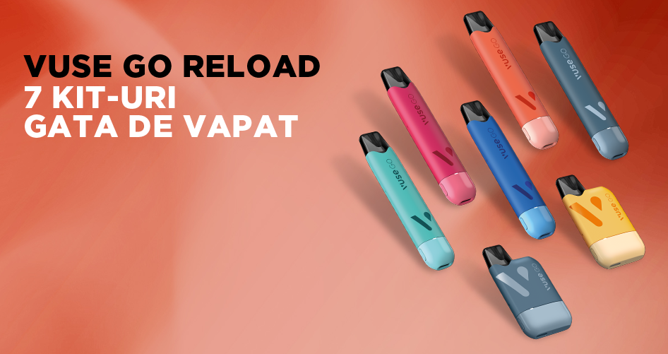 Vuse Go Romania | Tigarete electronice cu o gama diversa de arome | VUSE GO
